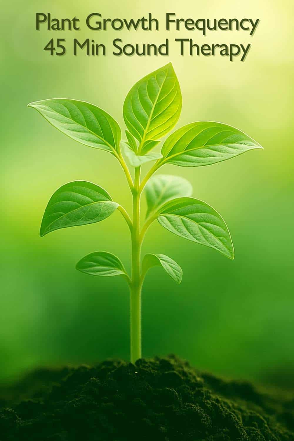 Plant Growth Frequency: 45 Min Sound Therapy for Stronger Plants