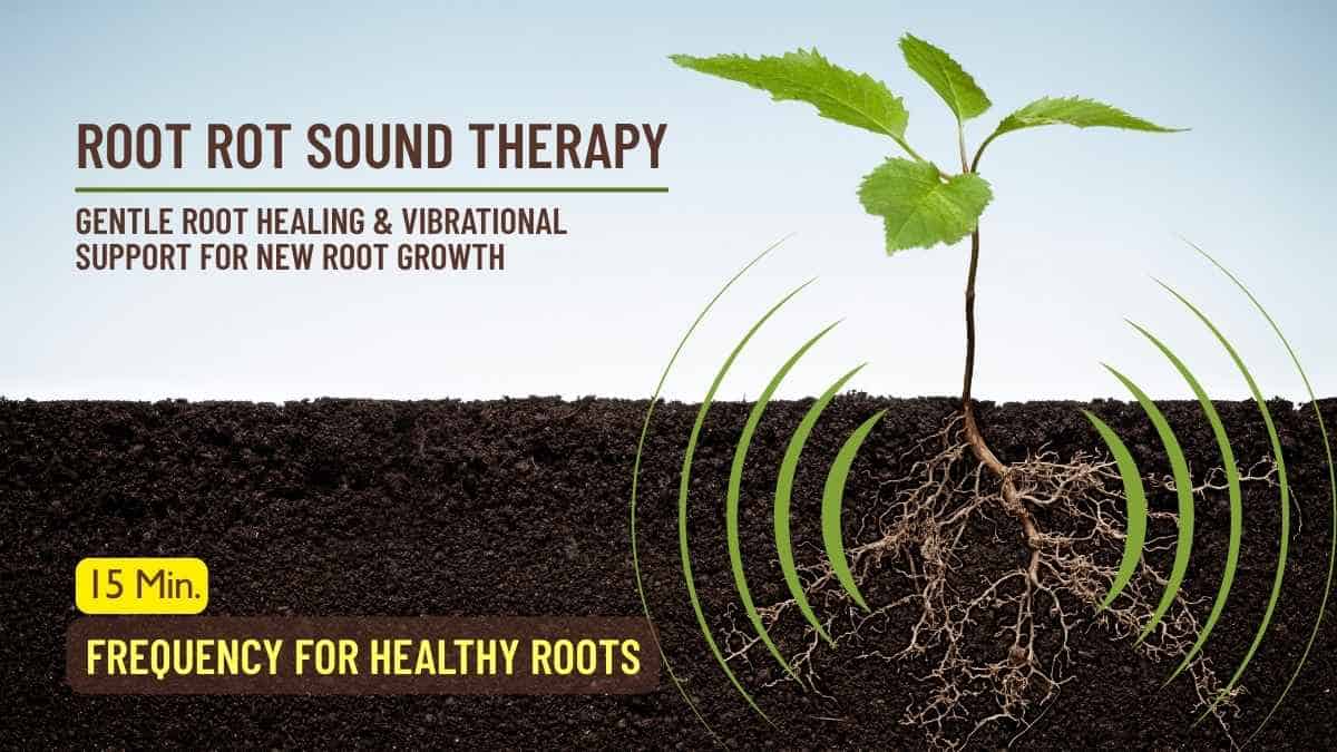 Root Rot Sound Therapy: 15 Min Frequency for Healthy Roots